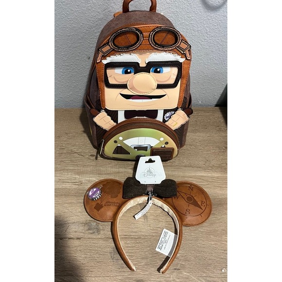 Loungefly | Bags | Disney Park Pixar Up Carl Frederickson Loungefly And ...